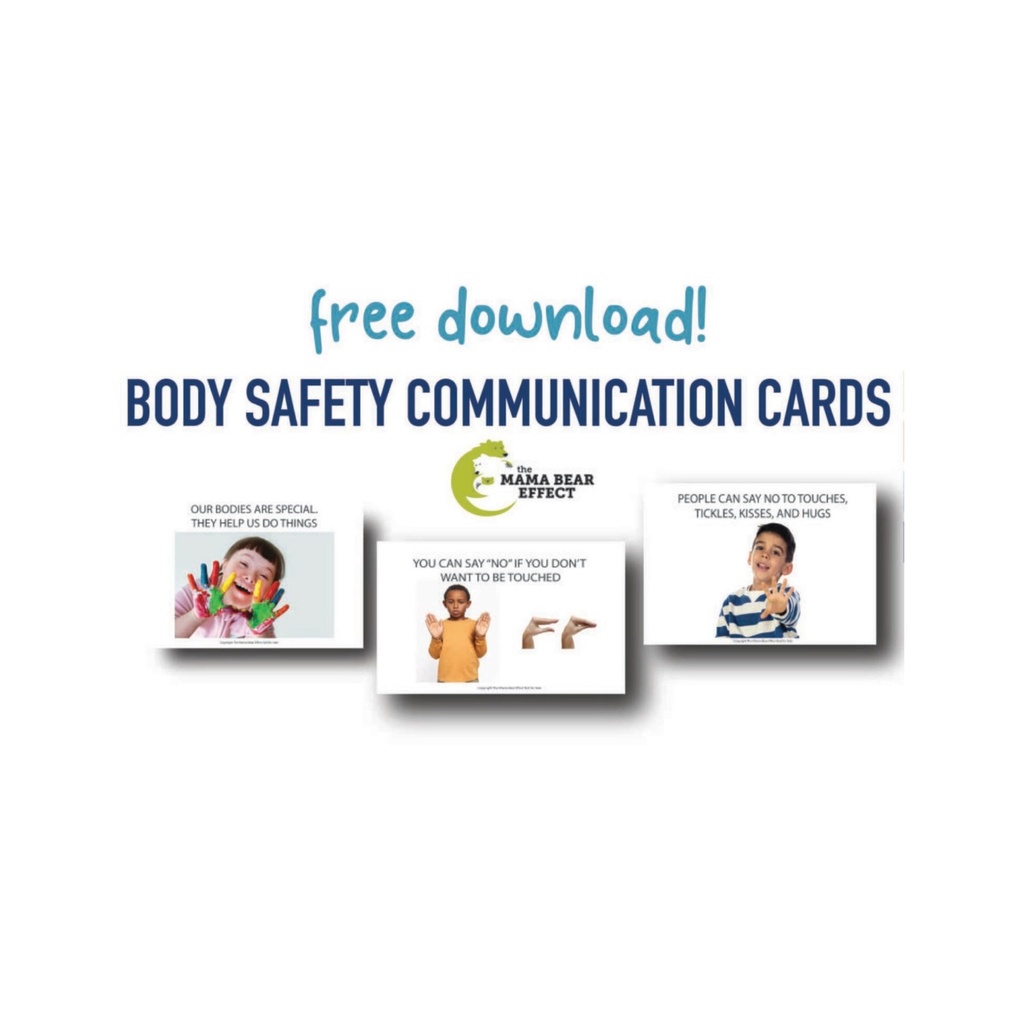 Body Safety Communication Cards | The Mama Bear Effect
